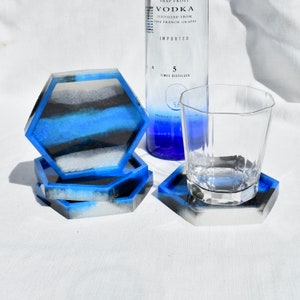 Law Enforcement Pride Coasters • Police Dad Coaster Set • Police Mom ...