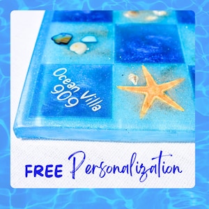 Beach Themed Chess Set, Coastal Decor, Ocean Chess Set, Starfish Sand ...