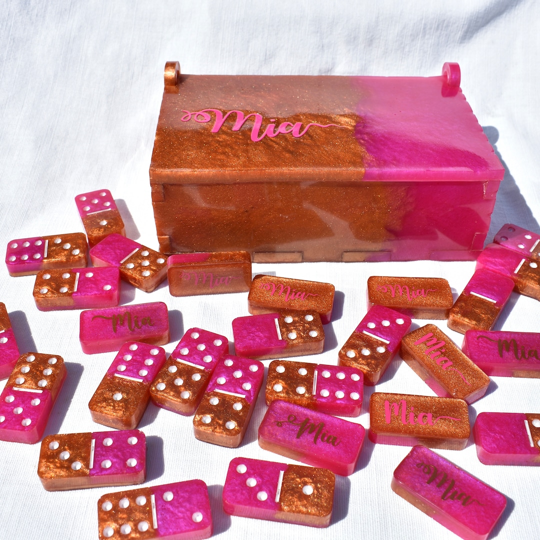 Personalized Dominoes Gift • Customized Dominoes • Name on Dominoes ...