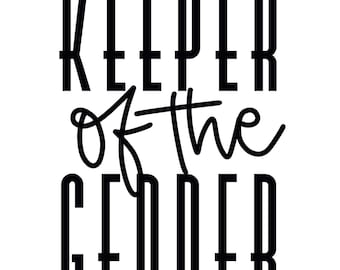 Keeper of Gender PNG - Etsy