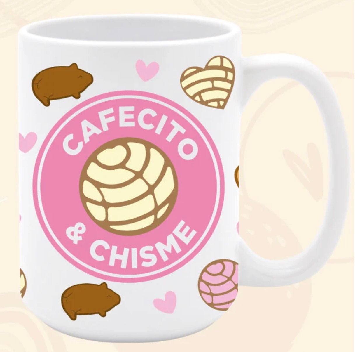 Cafecito & Chisme Mug Variety Size - Etsy