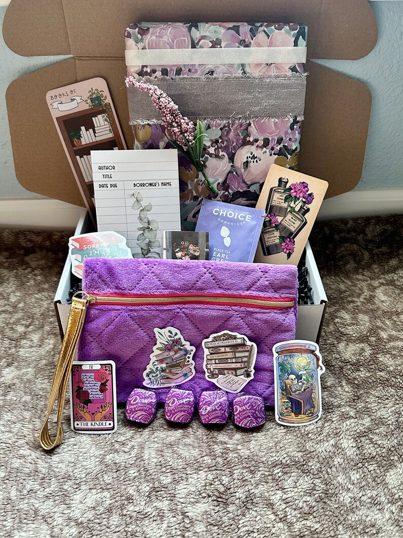 SUSPENSE themed Blind Date With a Book Box - Etsy