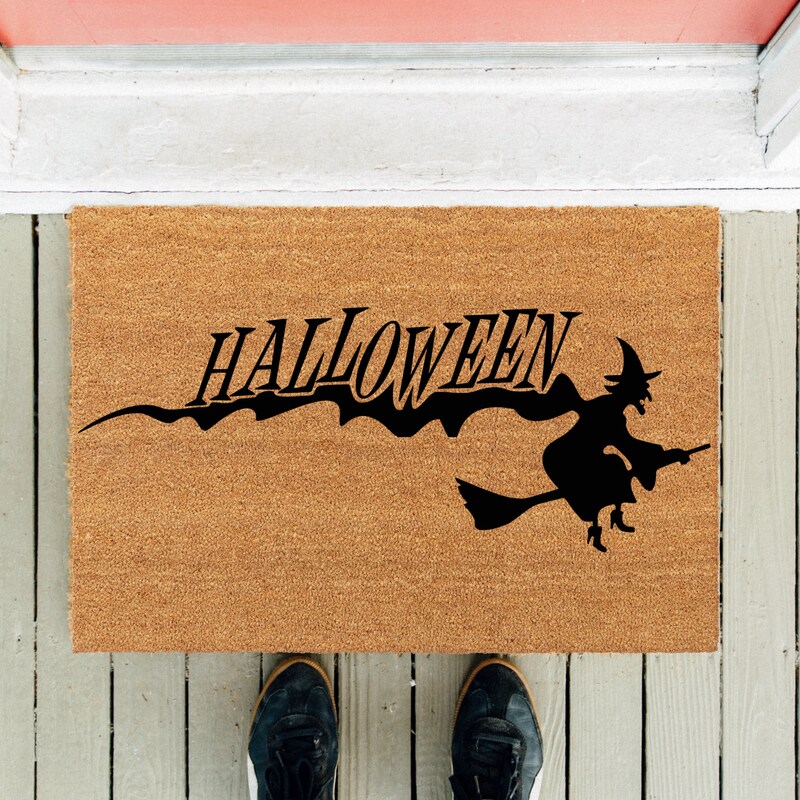 Halloween Door Mat - Etsy