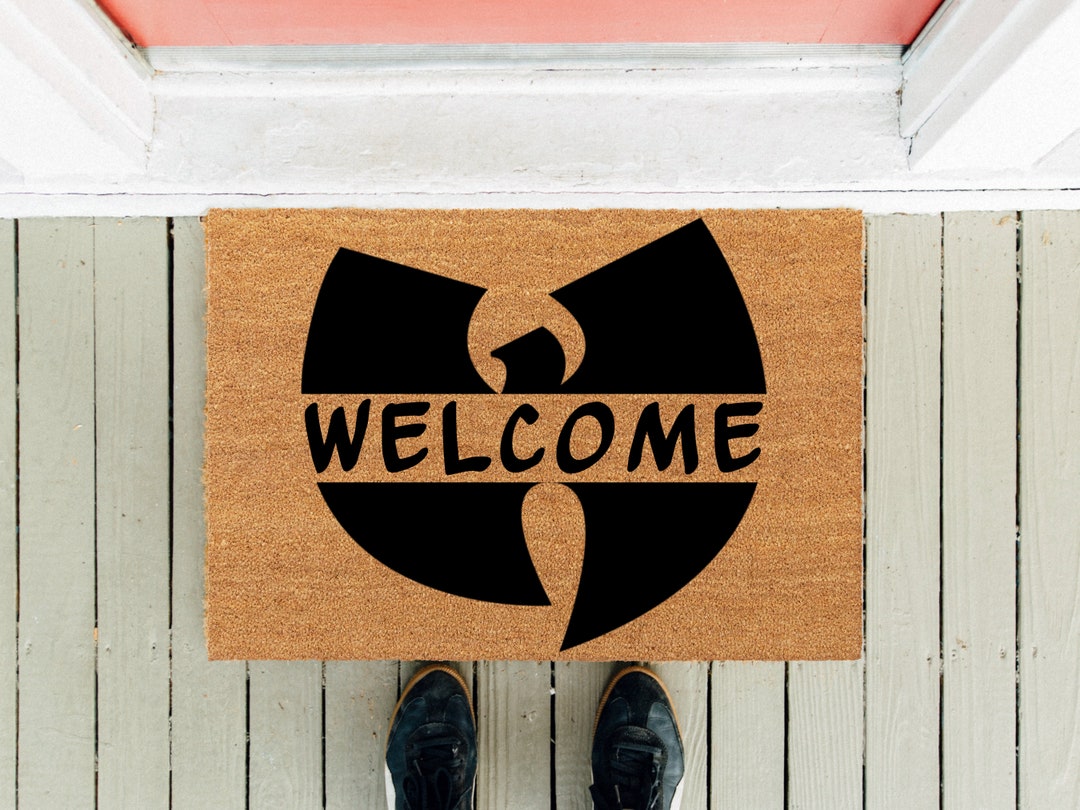 Wu Tang Welcome Doormat Welcome Mat Mother's Day Gift Funny Doormat ...
