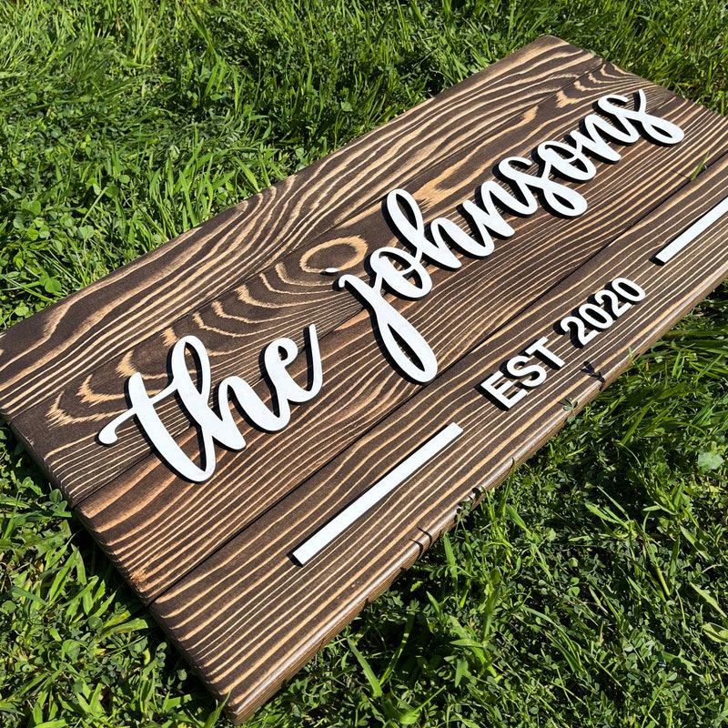 Custom Wood Signs - Etsy