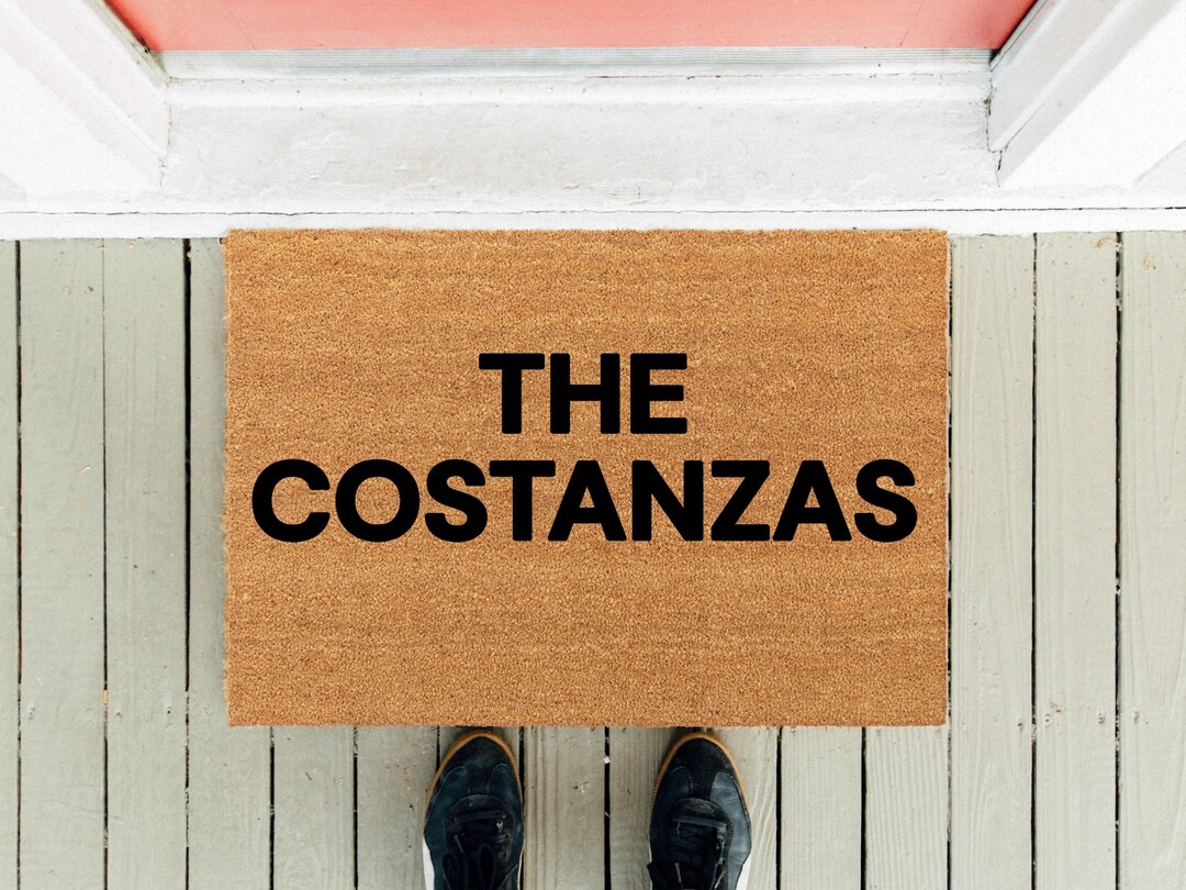 The Costanzas | Seinfeld TV Show | Funny Doormat | Friends Door Mat ...