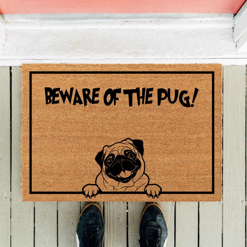 Pug in Rug - Etsy UK
