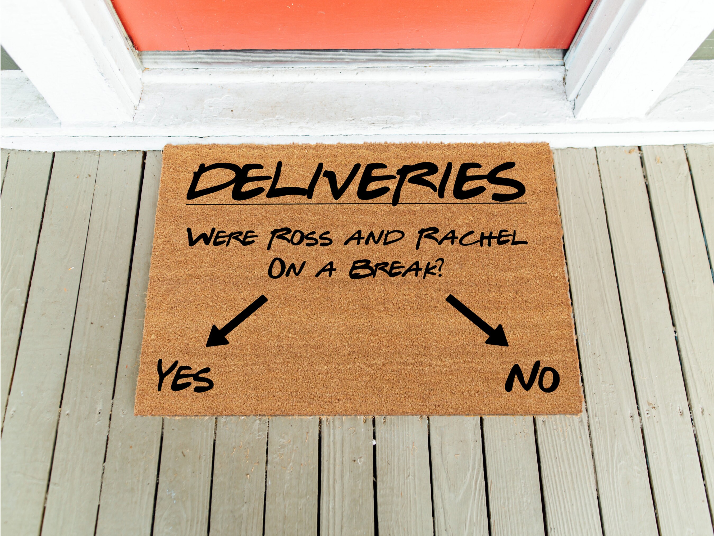 Were Ross and Rachel on A Break Friends TV Show Funny - Etsy