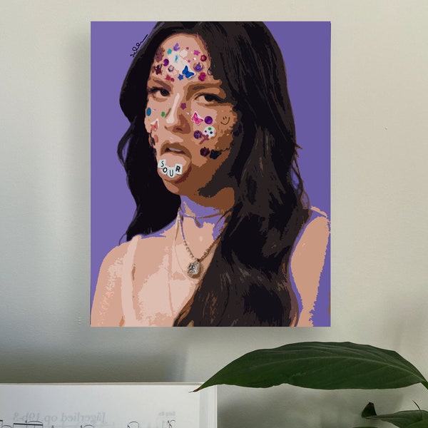 Sour Album Cover Posters - Etsy UK