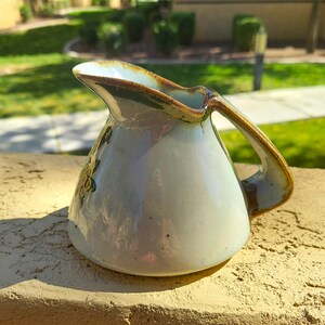VTG Tonala Pottery Creamer W/green Bird and Flowers Ken Edwards Signed ...