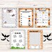10 Halloween Games Bundle Printable Halloween Bingo - Etsy
