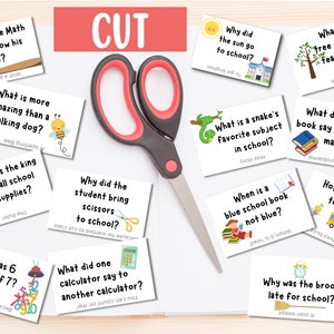 Back to School Printable Lunch Box Jokes for Kids to Celebrate First ...