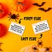Halloween Scavenger Hunt Printable Clues - Indoor Treasure Hunt Hints ...