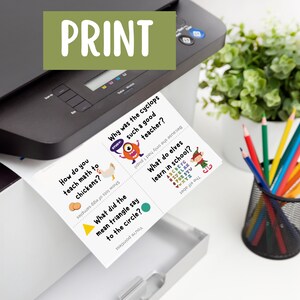 Back to School Printable Lunch Box Jokes for Kids to Celebrate First ...