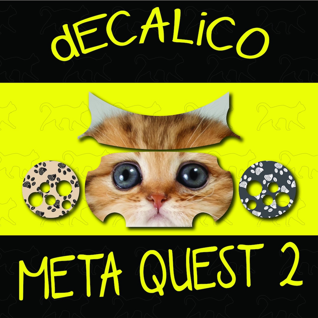 Meta Quest 2 Decal - Cat 6 - Etsy