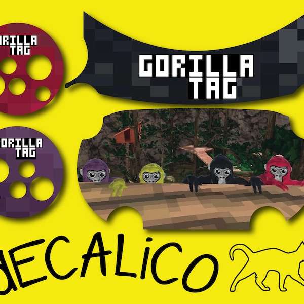 Quest 2 Gorilla Tag Decal - Etsy