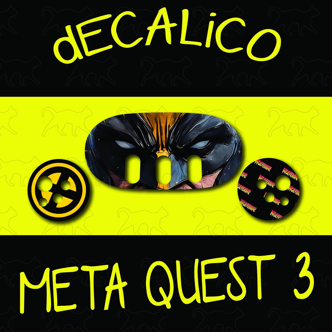 Meta Quest 3 Decal - Wolverine - Etsy