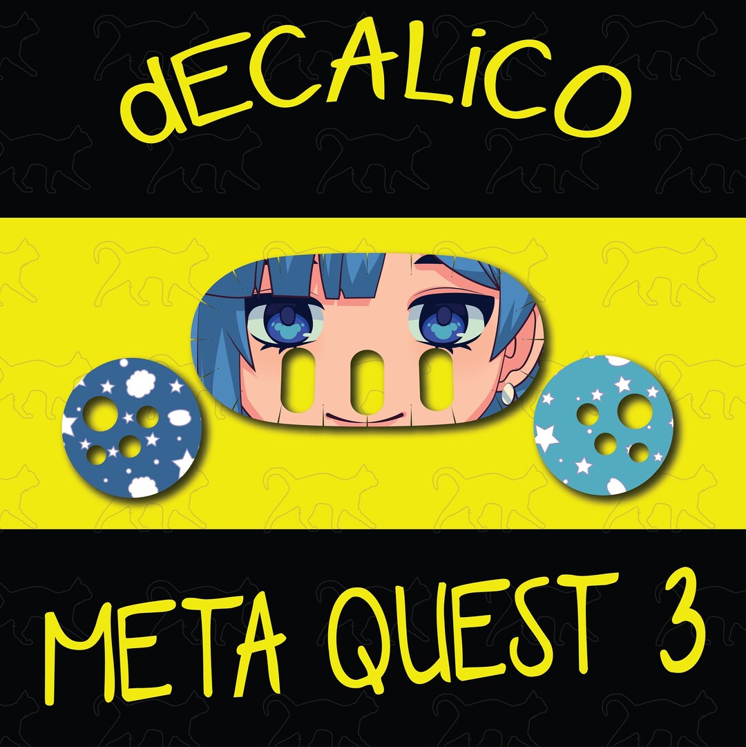 Meta Quest 3 Decal - Anime Girl Eyes 4 - Etsy