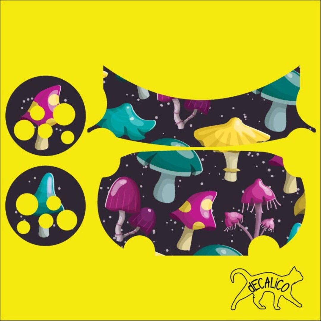 Meta Quest 2 Decal Trippy Mushrooms - Etsy