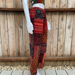 Unisex Patchwork Pants With Multi-textured Patches Thick - Etsy