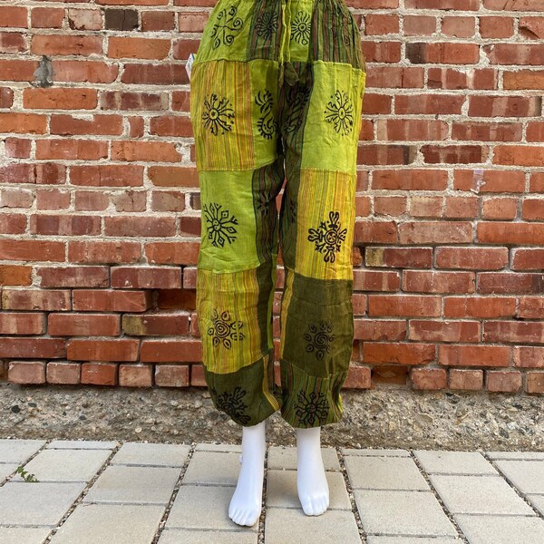 Patchwork Pants - Etsy