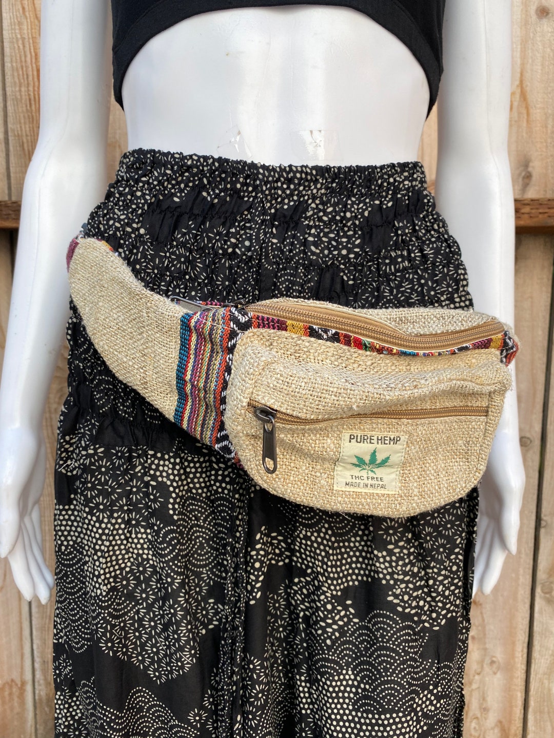 Fanny Pack, Unisex Colorful Fanny Pack, Shoulder Bag, Multiple Zipper ...