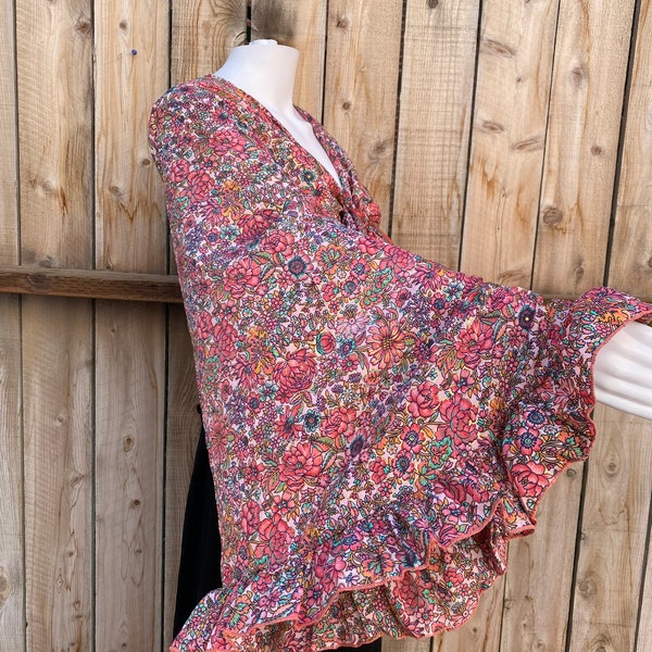 Bell Sleeve Top 70s Pattern - Etsy