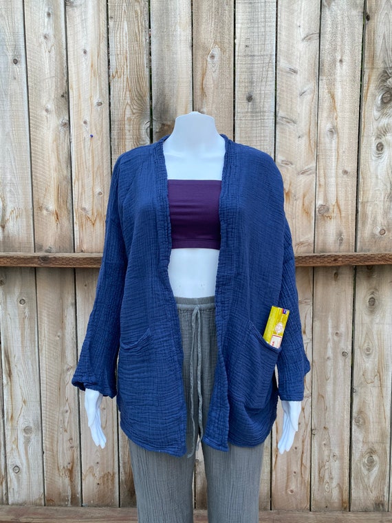 Comfy Cardigan With Deep Front Pockets Casual Work Wear - Etsy