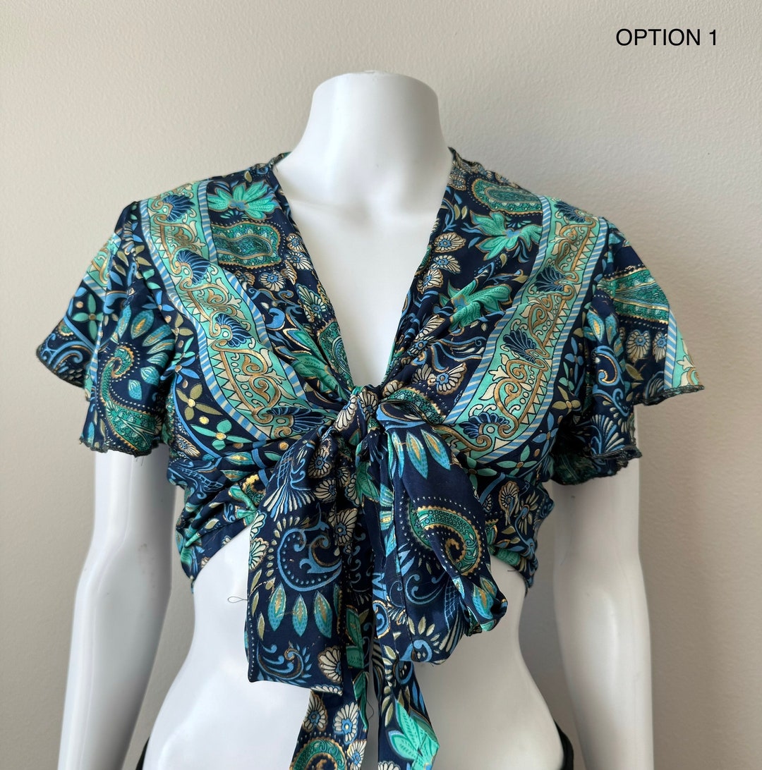Vibrant Feminine Top for Young Women, Bright and Colorful Floral ...
