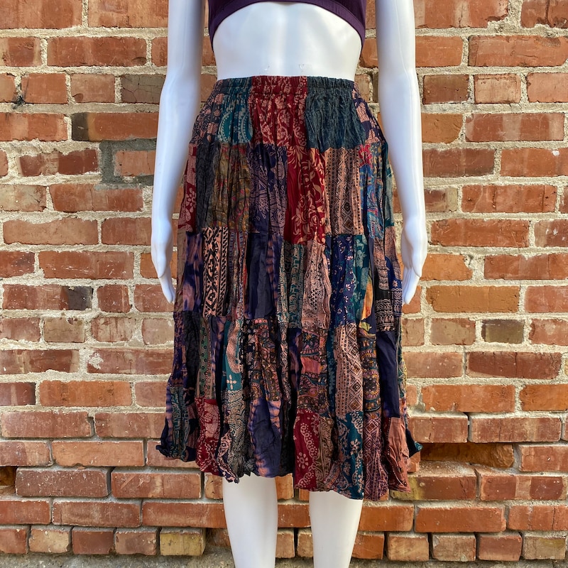 Fairy Grunge Midi Skirt - Etsy