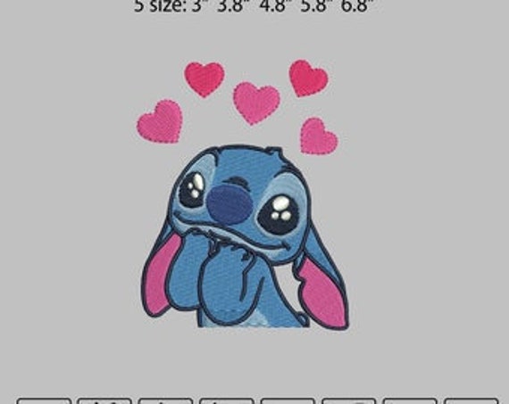 Stitch Embroidery Design - Etsy