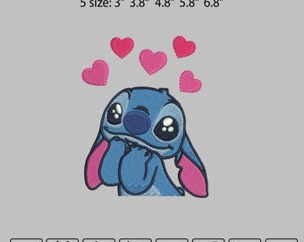 Stitch Embroidery Design - Etsy