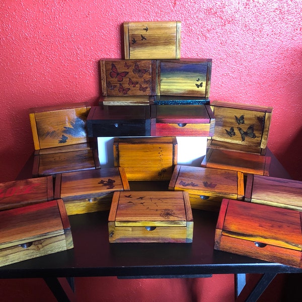 Handmade Trinket Box - Etsy