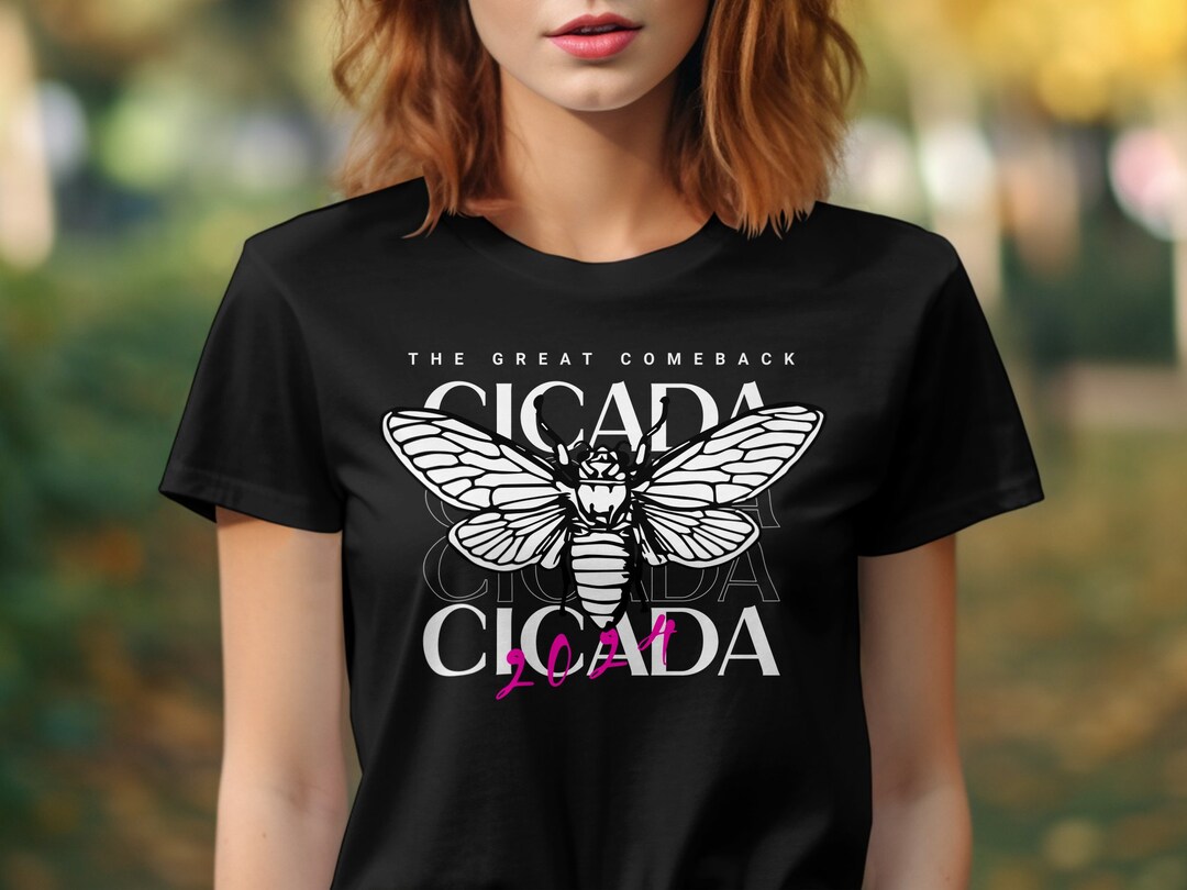 Cicada 2024 the Great Comeback T-shirt, Unique Graphic Hoodie, Trendy ...