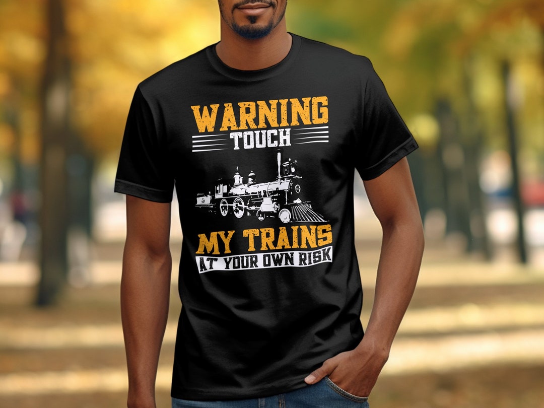 Model Railroad T-shirt, Model Train Gifts, Locomotive Gifts, Railroad ...