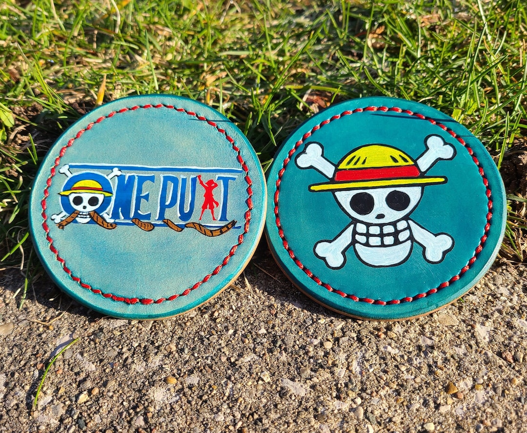 Unique Leather Disc Golf Mini Marker - Hand-crafted - "one Putt ...