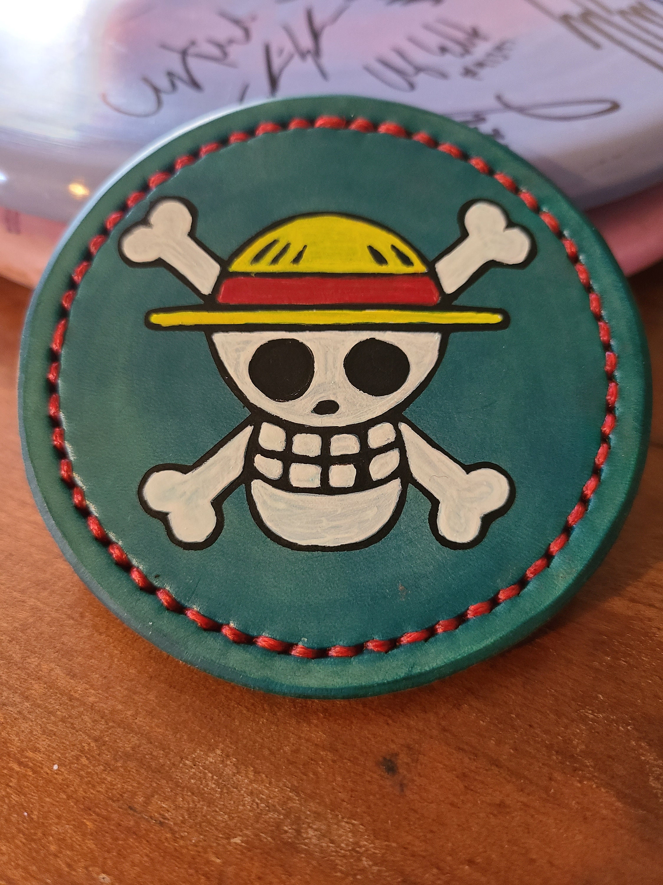 Unique Leather Disc Golf Mini Marker Hand-crafted one Putt Because ...