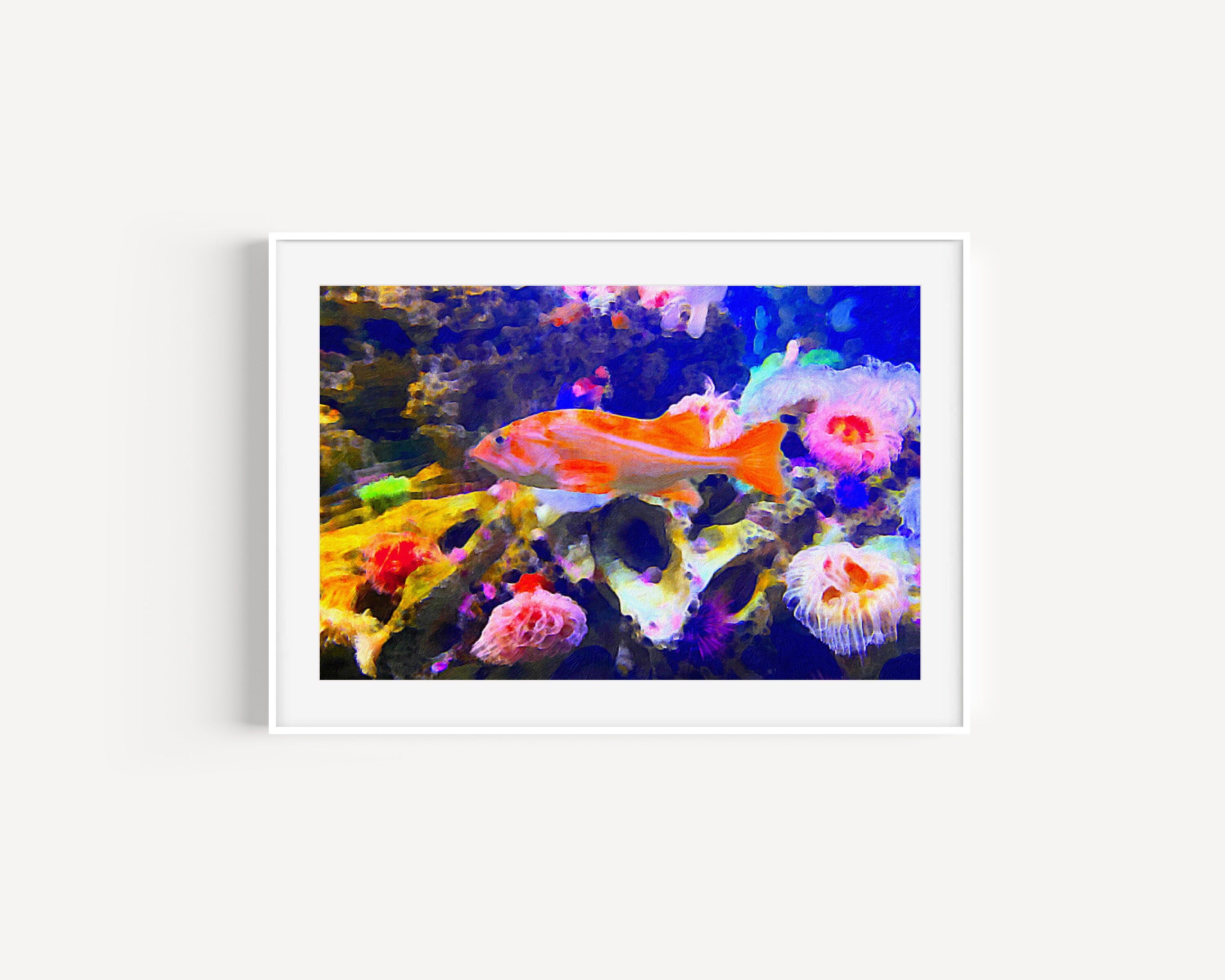 Printable Fish / Sea Life Printable / Underwater Photo / Affordable ...
