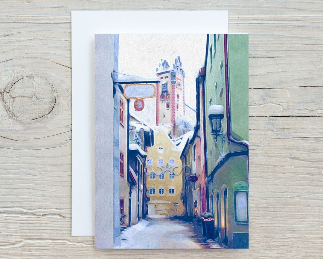 Christmas Cards Set / Bavaria, Germany / Blank Holiday Cards / Custom ...