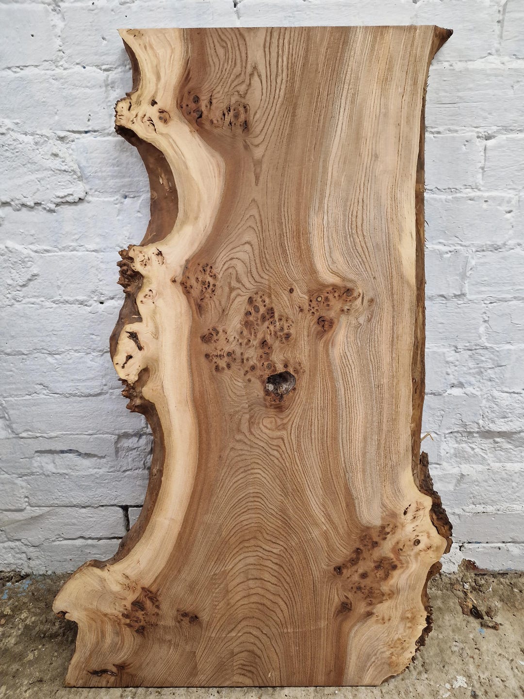 Live Edge Planed Flat Kiln Dried English Hardwood Elm Oak Ash Wood ...
