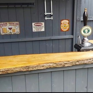 Choose Your Own Unique Live Edge English Wooden Garden Outdoor Indoor ...