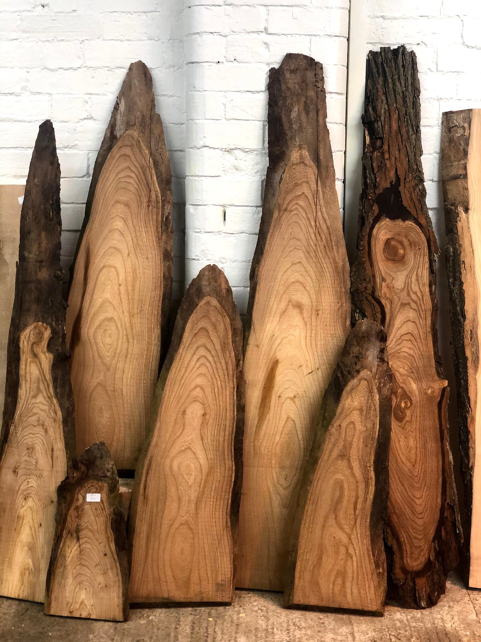 Live Edge Kiln Dried English Timber Hardwood Elm Oak Ash Wood - Etsy UK