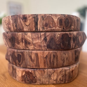 Real English Wood Elm - Log Slices - Wooden - Rounds - Disks - Handmade ...