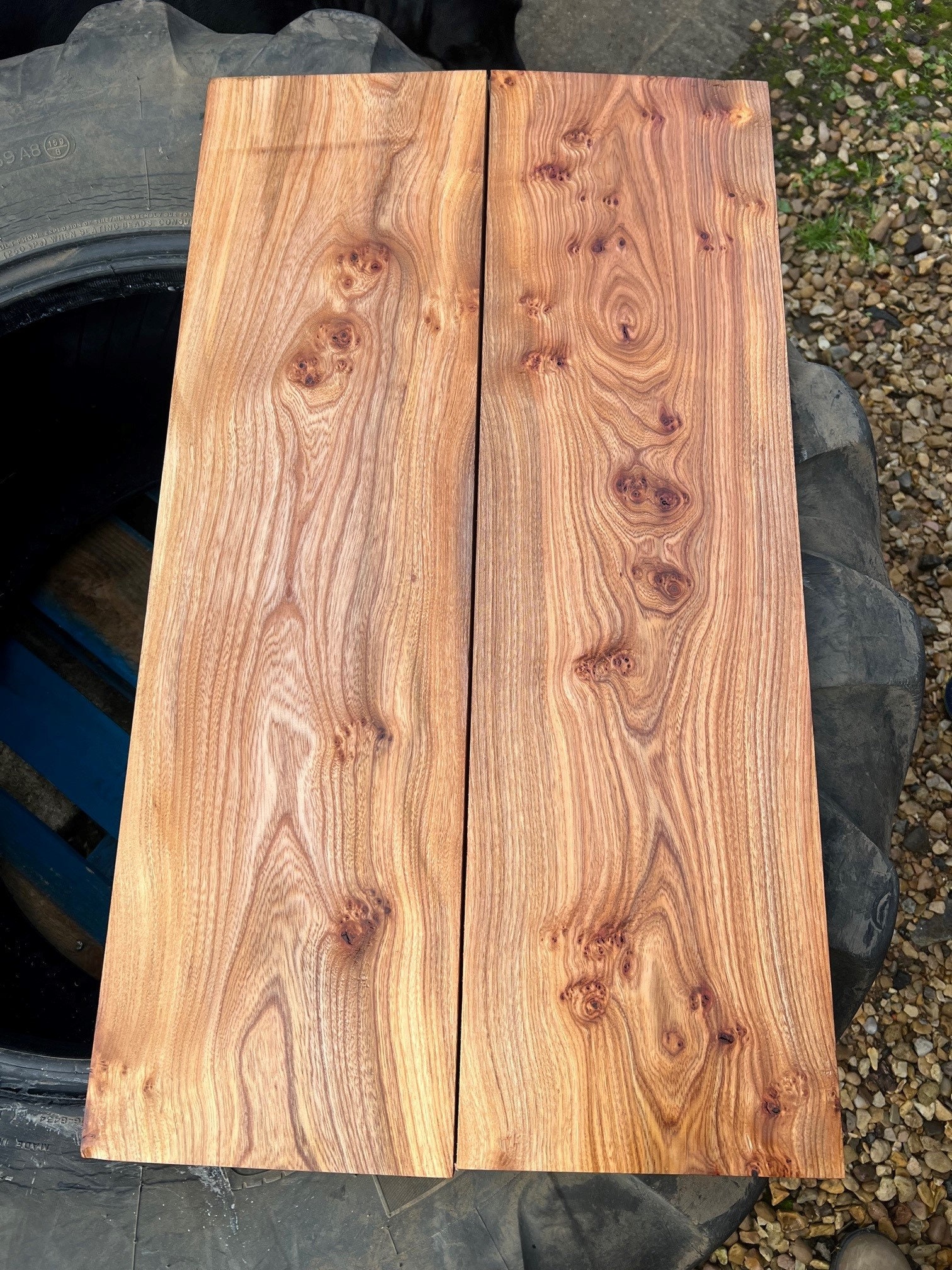 Live Edge Planed Flat Kiln Dried English Hardwood Elm Oak Ash - Etsy UK