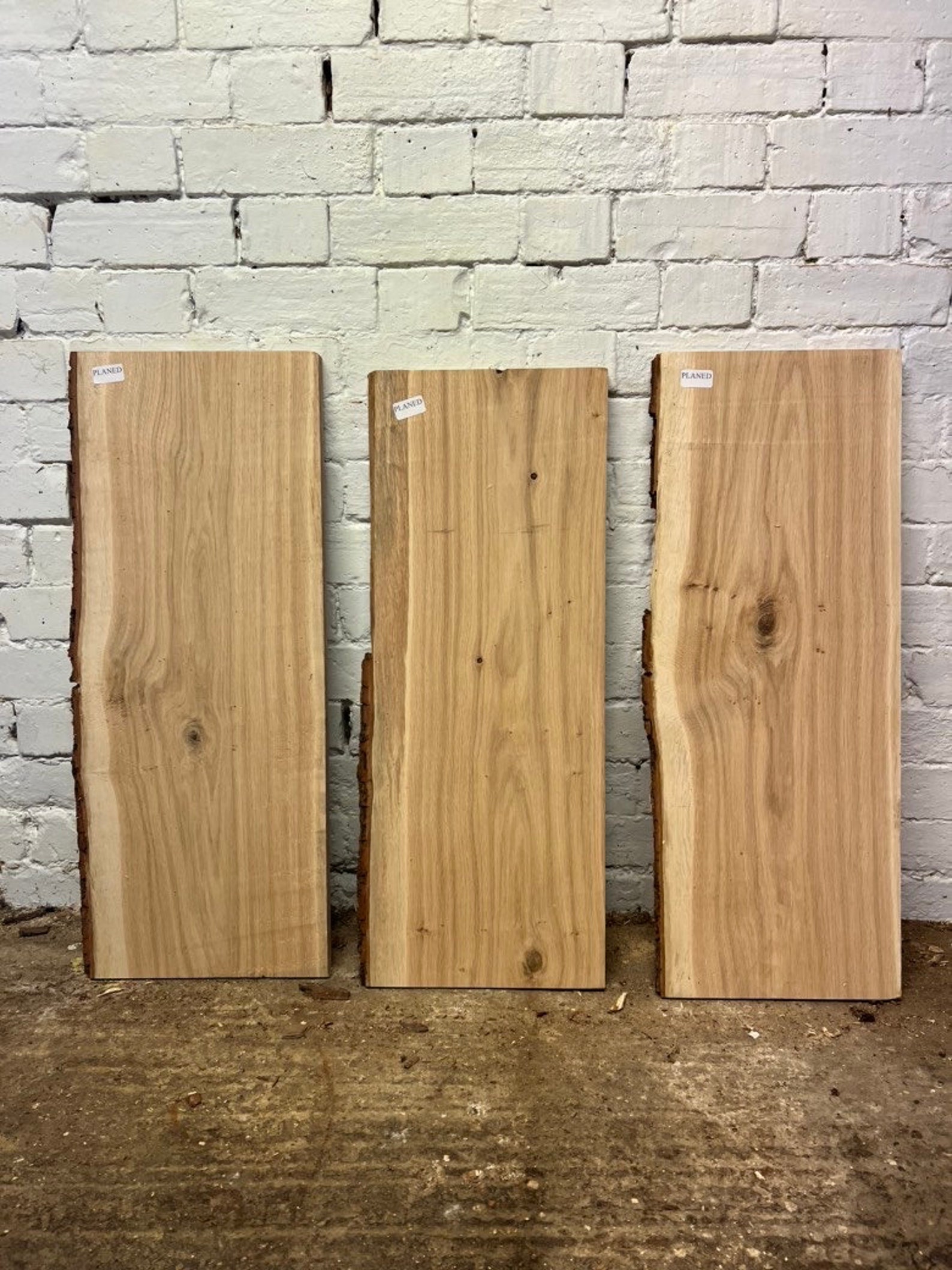 Live Edge Planed Flat Kiln Dried English Hardwood Elm Oak Ash - Etsy UK