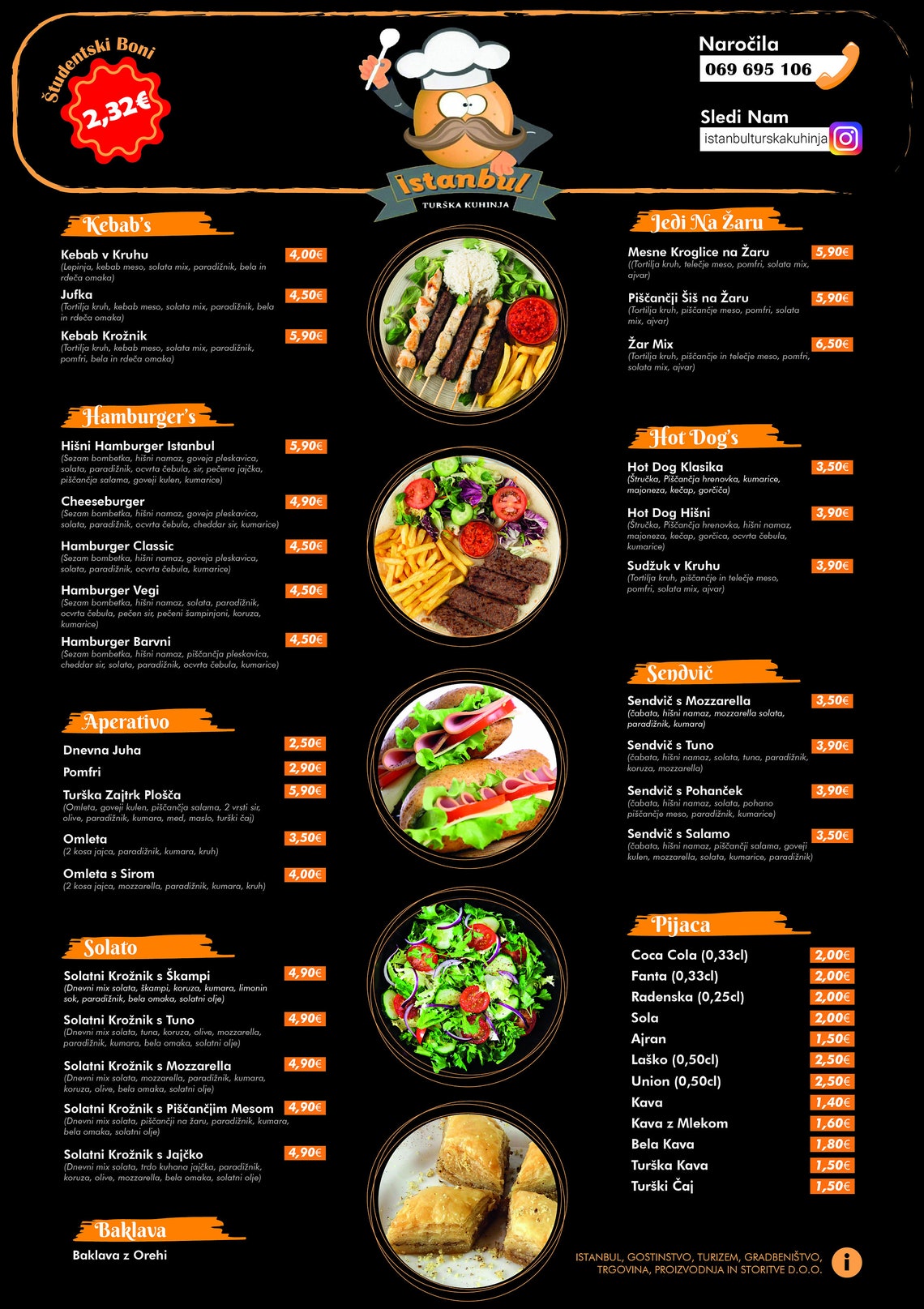 Custom Food Menu Design, Graphic Design, Wedding Menu, Menu Design ...
