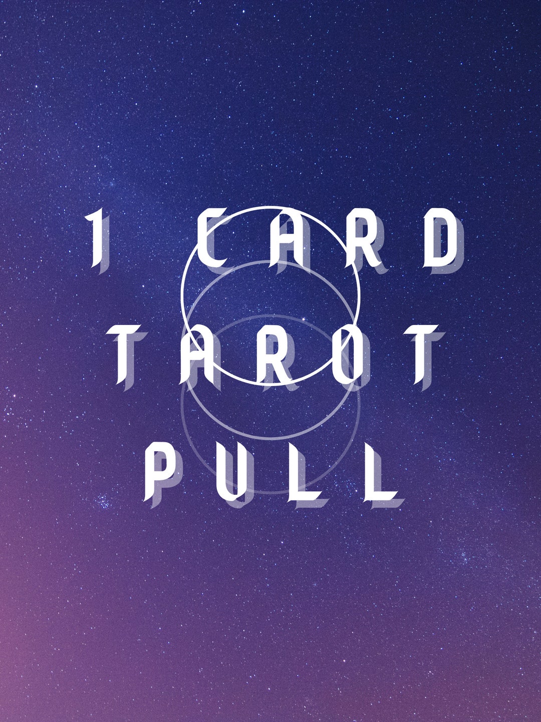 Single Card Tarot/oracle Pull - Etsy