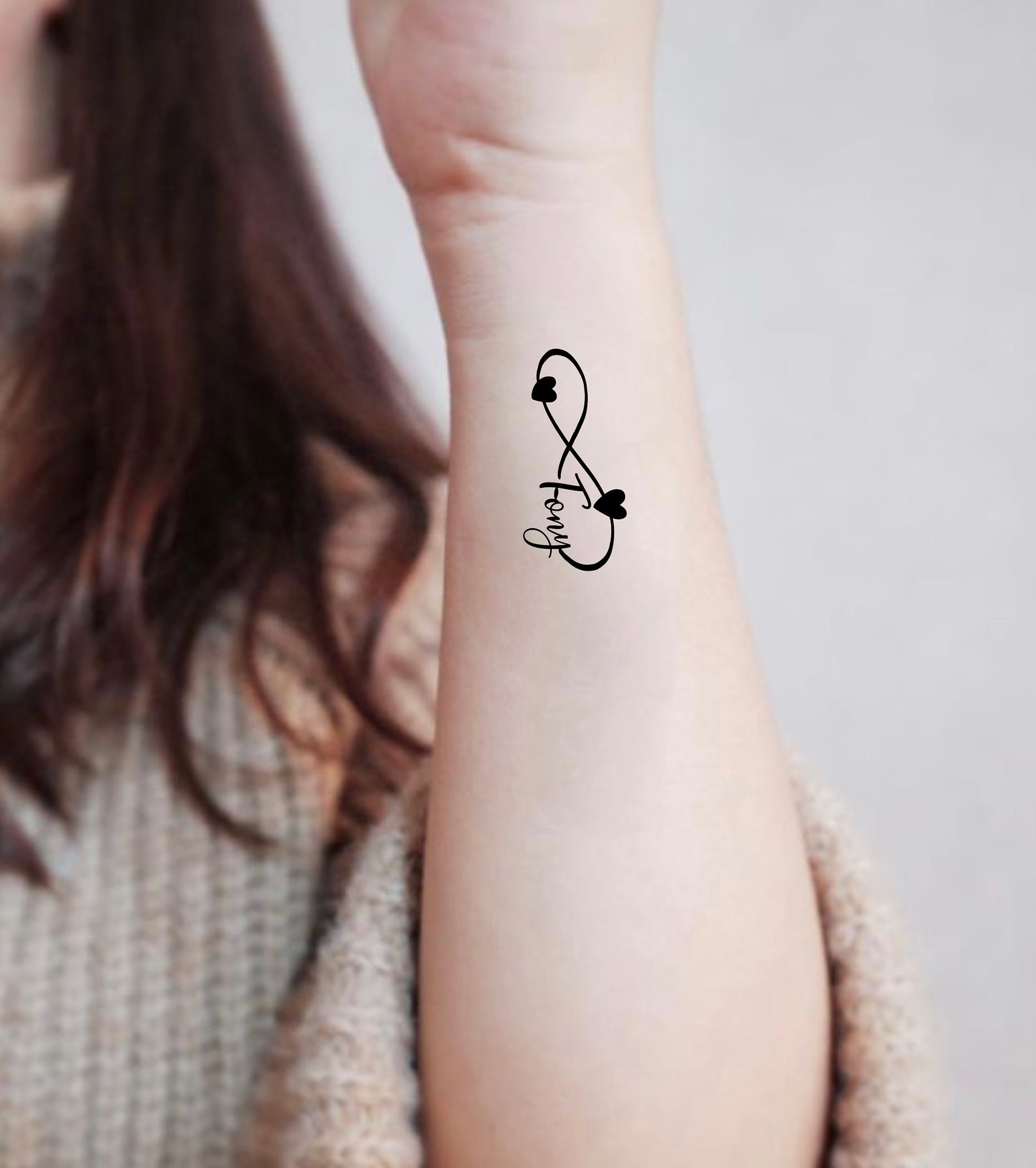 Custom Infinity Symbol Tattoo Design Digital File PNG - Etsy