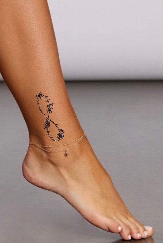 Infinity Daisy Tattoos