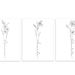 Custom Name Extended Stem Birth Flower | Birth Flower Gift | Tattoo ...